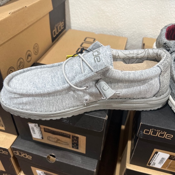 Hey Dude | Shoes | Hey Dude Wally Stretch Fleece Grey | Poshmark